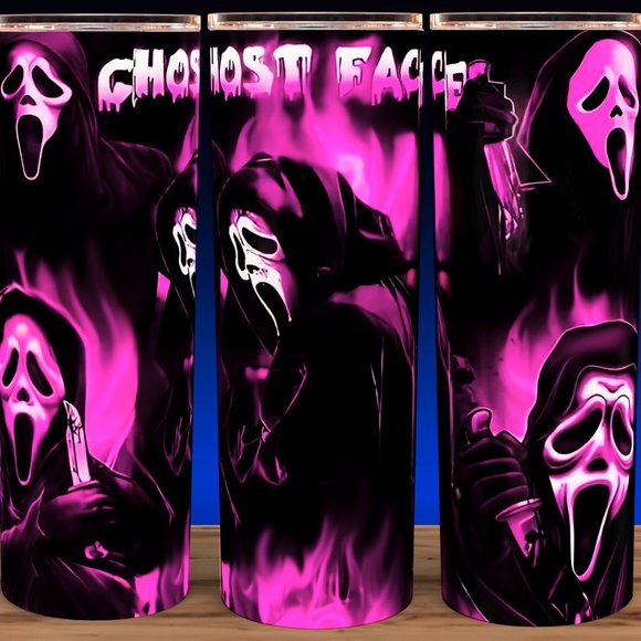 Dining | Scream Ghostface Horror Movie Collage Cup Mug Tumbler 2oz ...